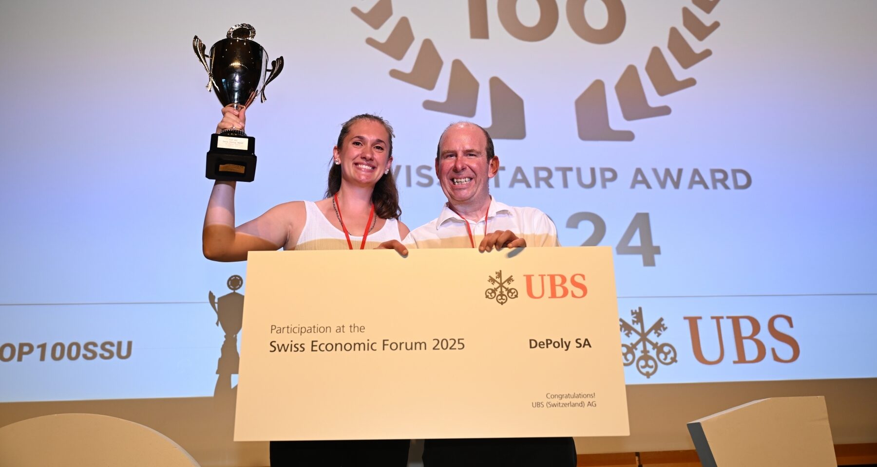 Valais heads the list of the Top100 Swiss start-ups for the first time thanks to DePoly ...